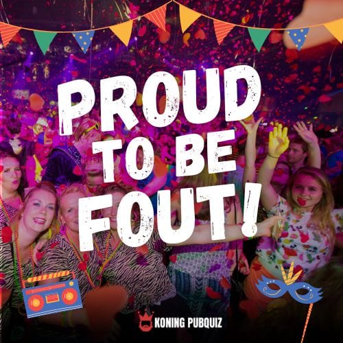 Foute Muziekbingo | Voor Het Foutste Feestje | Vanaf €5,-