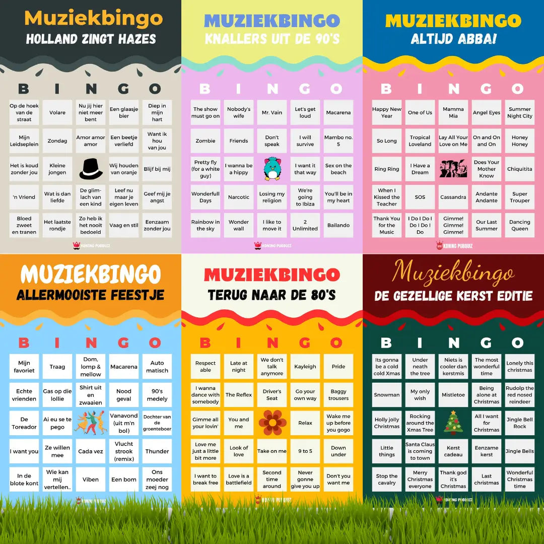Muziekbingo Kopen - De Leukste Swingo's van Nederland